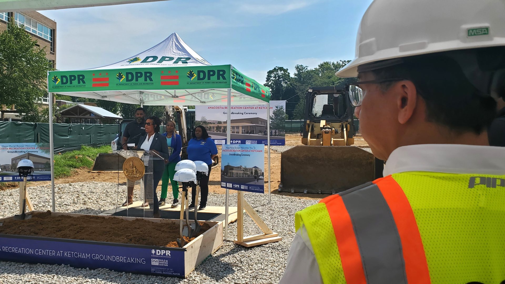 Anacostia Recreation Center Groundbreaking - SK&A