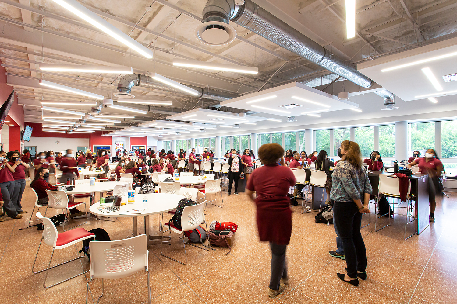 Structural Design for Local High School Dining Hall Makeover - SK&A