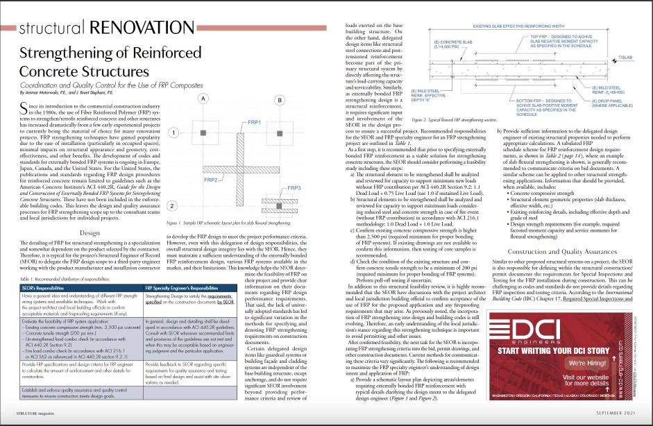 Strengthening with FRP - SK&A