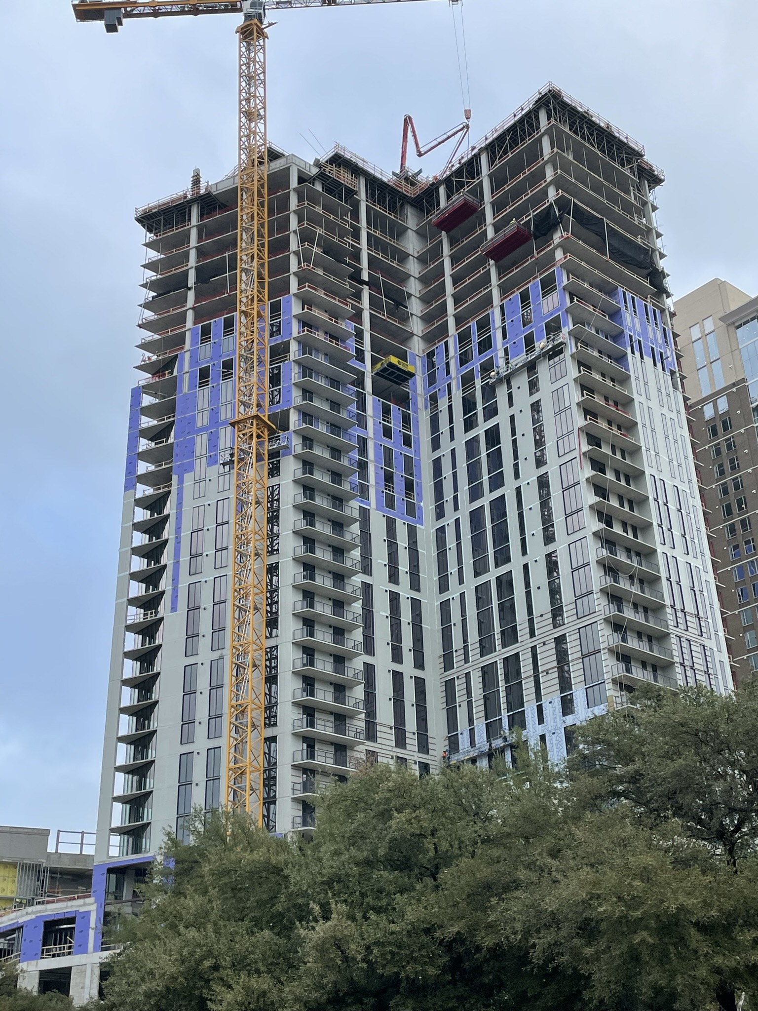 Topping Out Symphony Square in Austin - SK&A