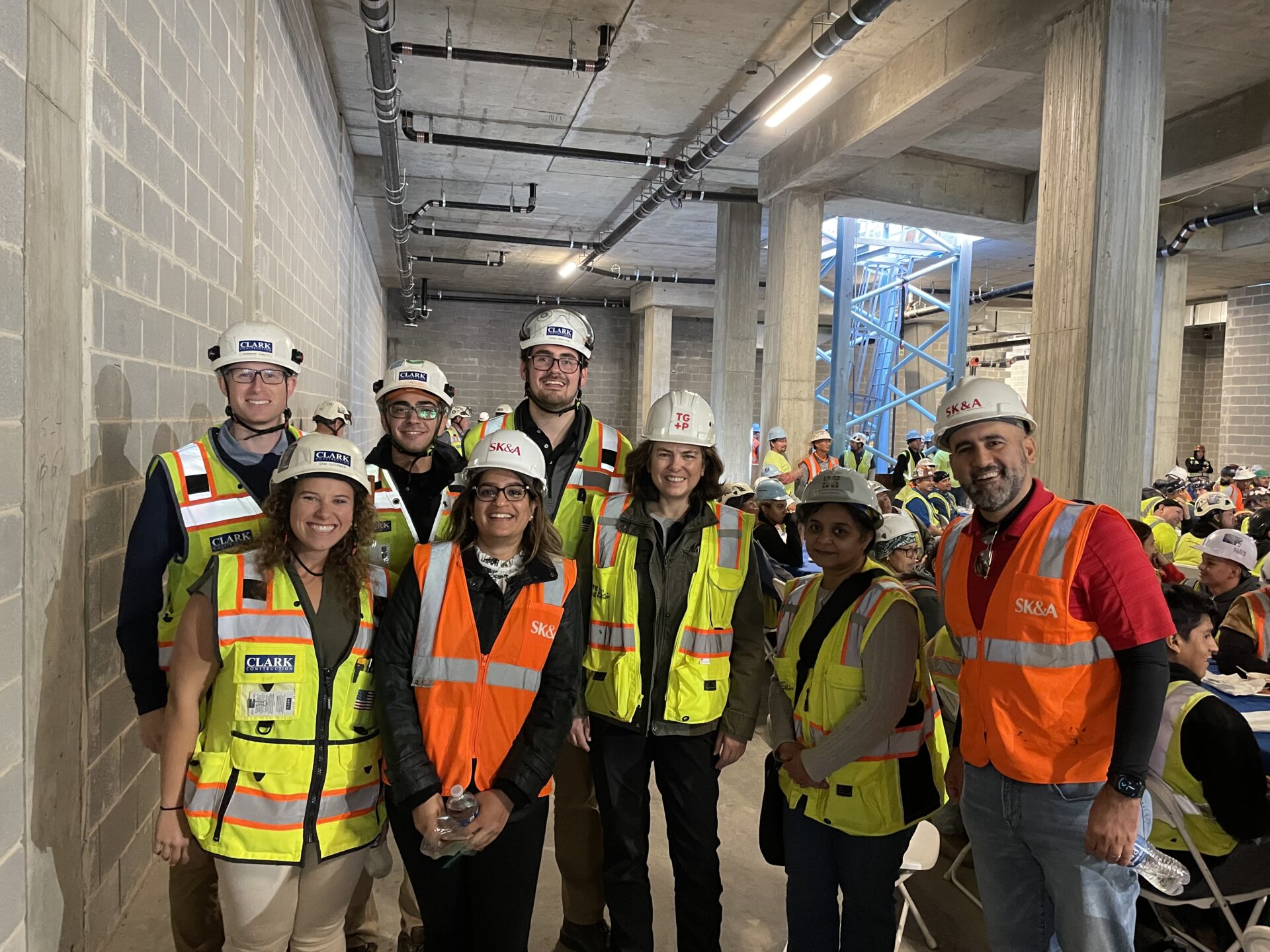 Topping Out Waterfront Station II - SK&A