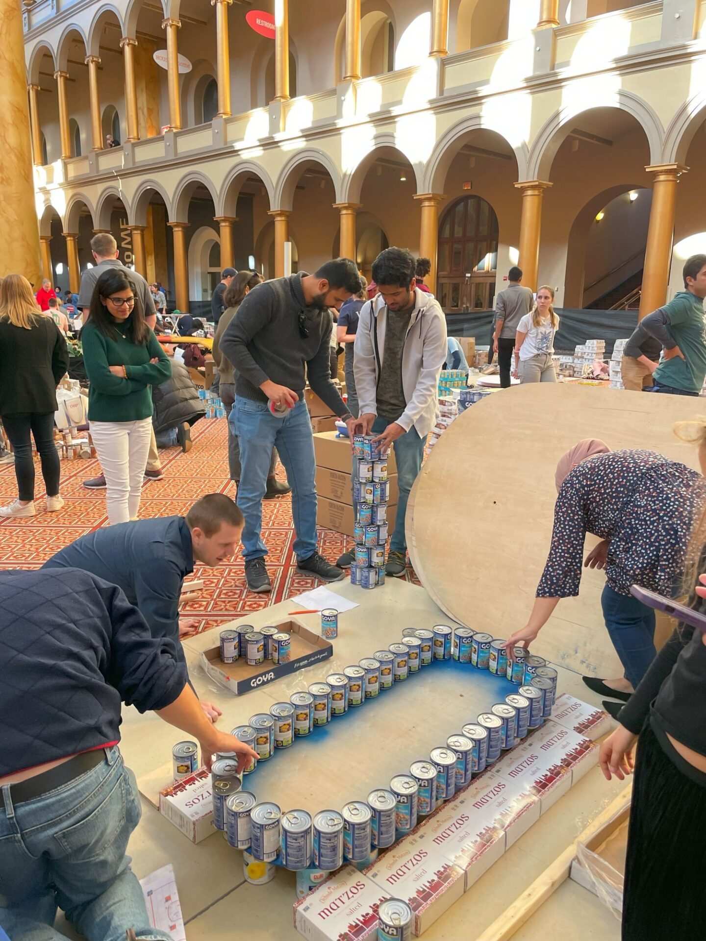 Scrub-a-dub-dub: SK&A built a tub! CANstruction 2023 - SK&A