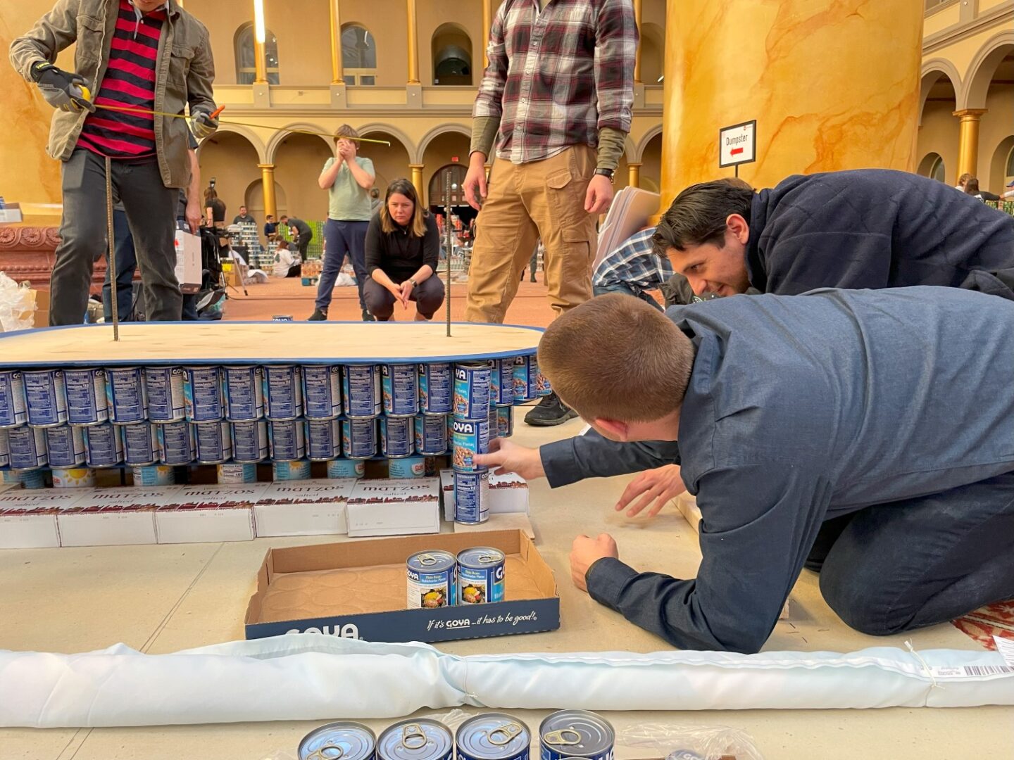 Scrub-a-dub-dub: SK&A built a tub! CANstruction 2023 - SK&A