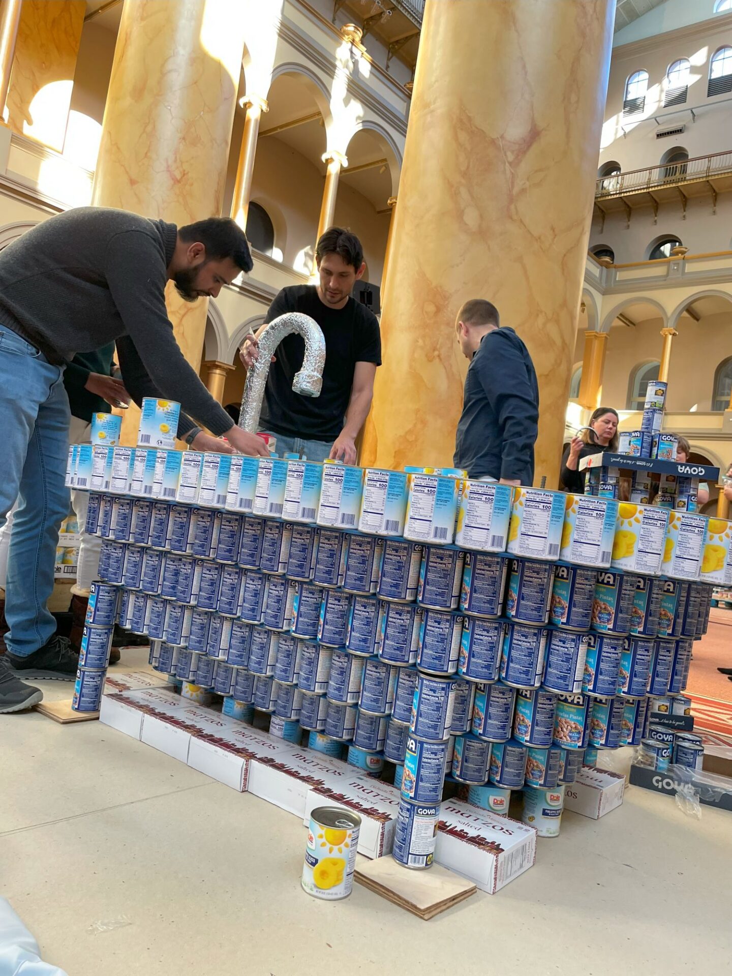 Scrub-a-dub-dub: SK&A built a tub! CANstruction 2023 - SK&A