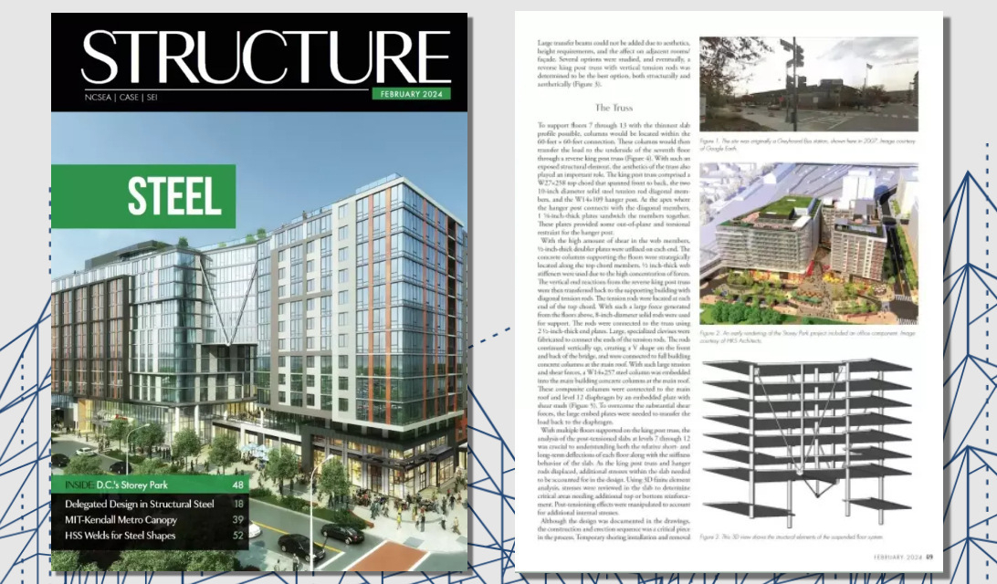 The Story of a Truss: Storey Park in Structure Magazine - SK&A