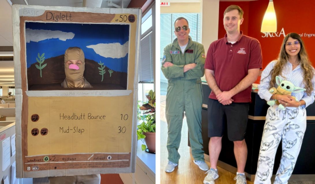 Maverick and Diglett Win the Halloween Costume Contest - SK&A